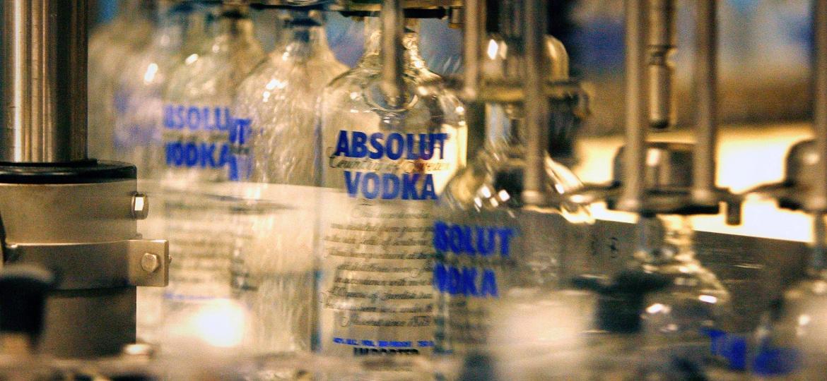 Pernod Ricard suspende as exportações da vodca Absolut para a Rússia