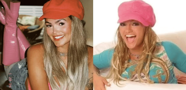 Suzanna Freitas se veste de Kelly Key e semelhança impressiona