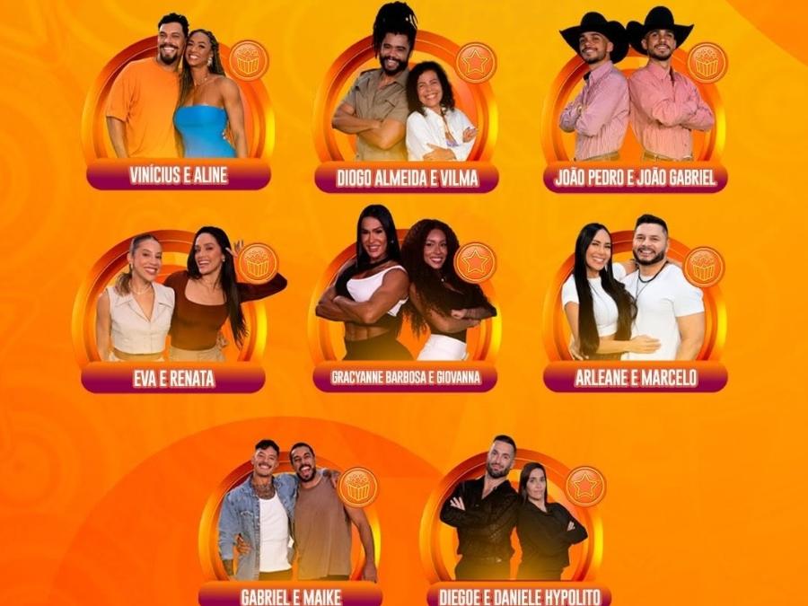 BBB 25: saiba quais são as duplas confirmadas na nova temporada