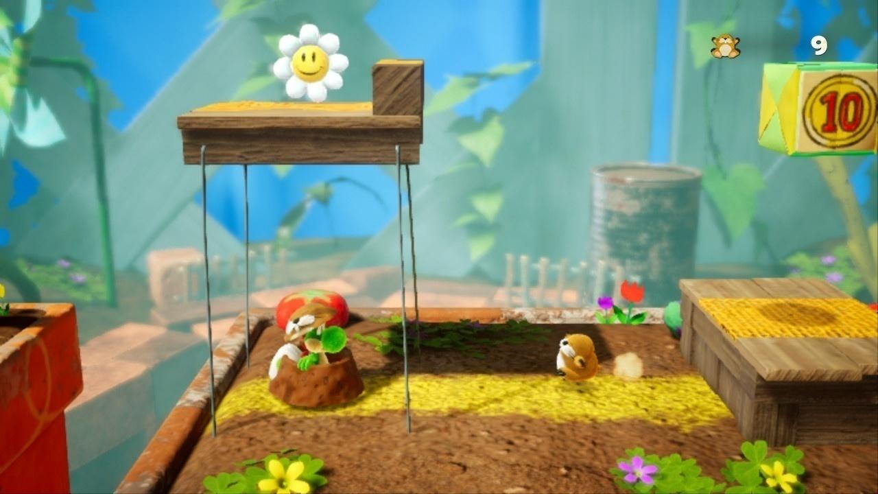 Fotos: "Yoshi's Crafted World" - Como conseguir todas as Smiley Flowers ...