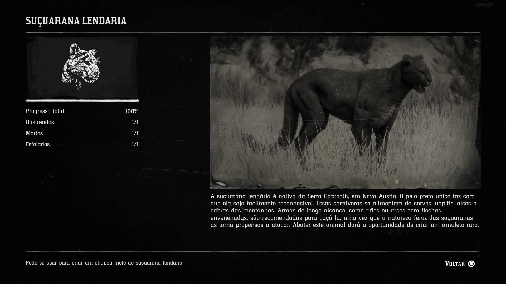 Fotos: Veja como completar 100% com as caças lendárias de "Red Dead ...