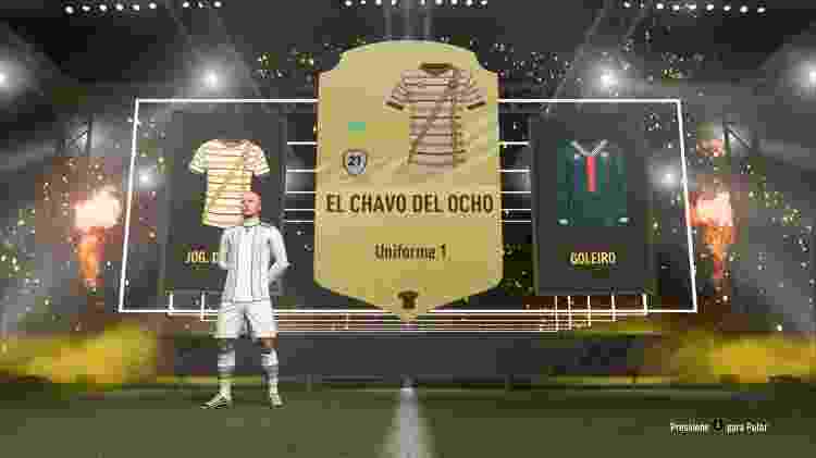 FIFA 21 lança uniforme do Chaves em comemoração aos 50 anos do ...