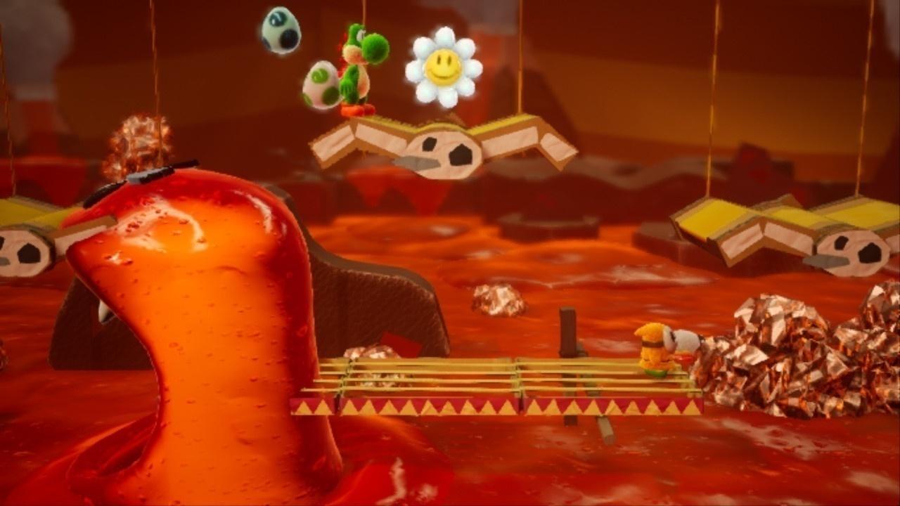 Fotos: "Yoshi's Crafted World" - Como conseguir todas as Smiley Flowers ...