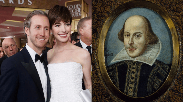 Anne Hathaway: marido da atriz é reencarnação de Shakespeare? Entenda