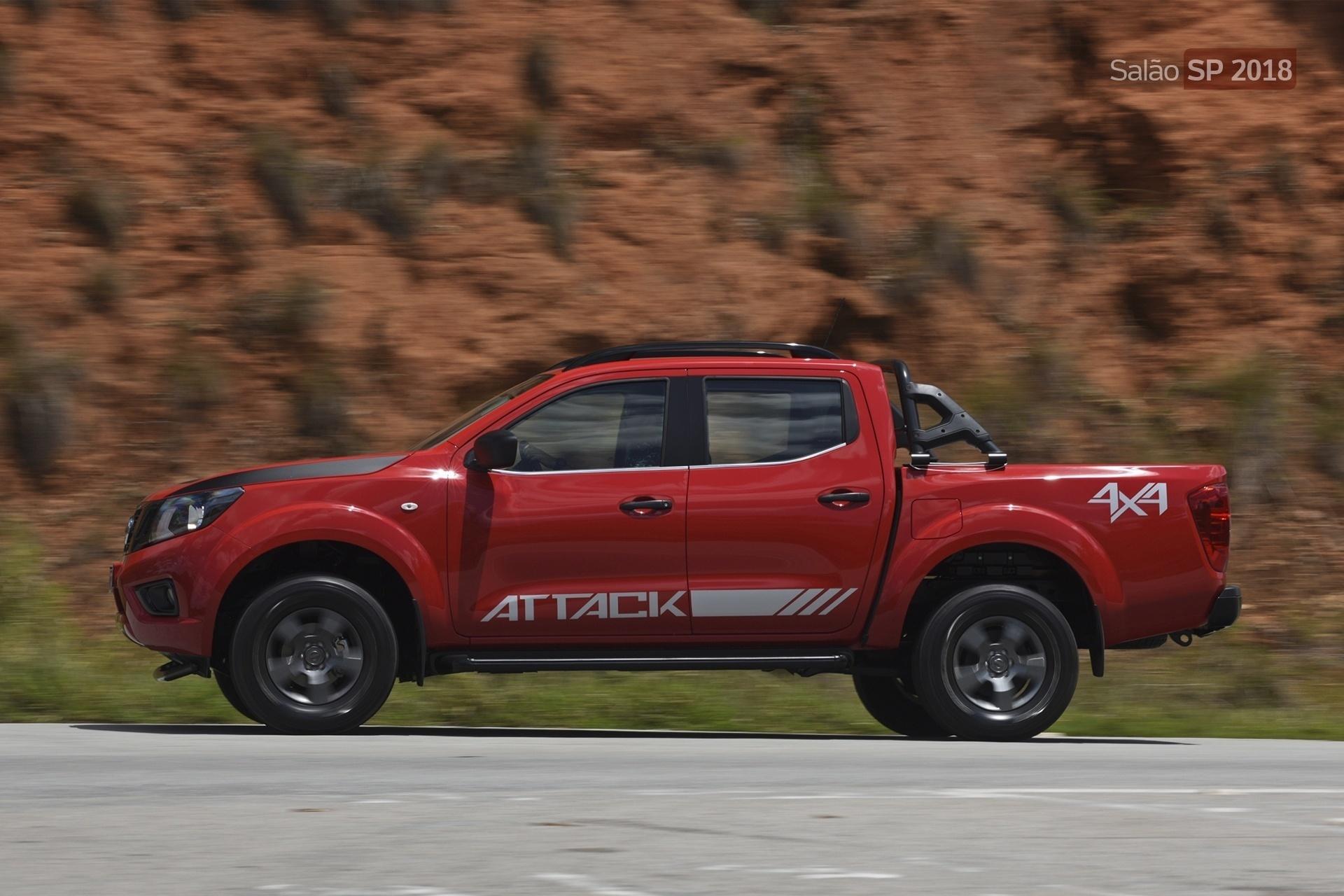 Avaliação: Nissan Frontier Attack alia dirigibilidade com visual esportivo