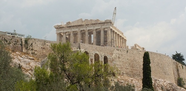 Colina da Acrópole, em Atenas, está afundando e precisa de reparos - 02 ...