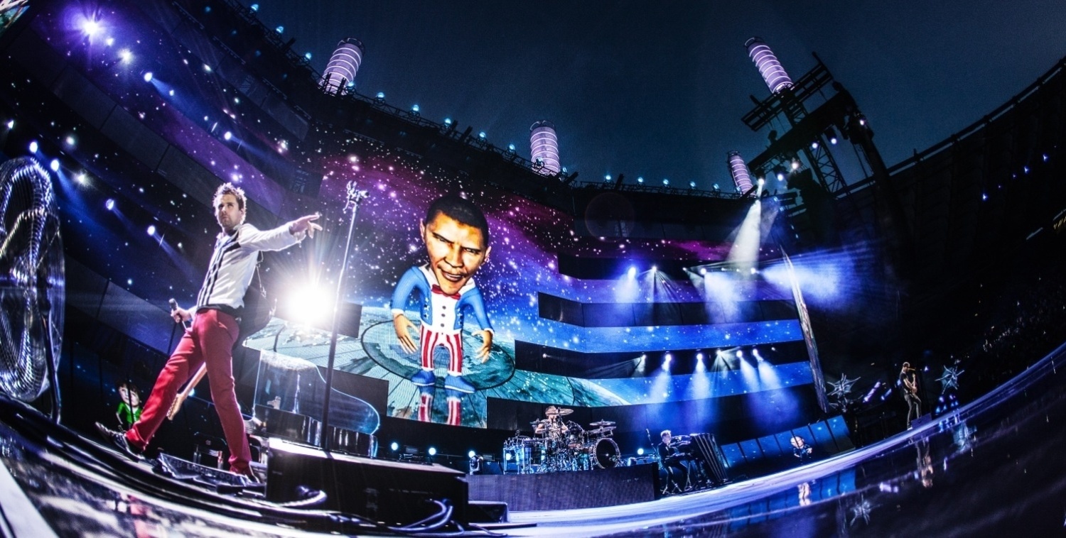 Fotos: Muse - show do DVD "Live at Rome Olympic Stadium" (julho de 2013 ...