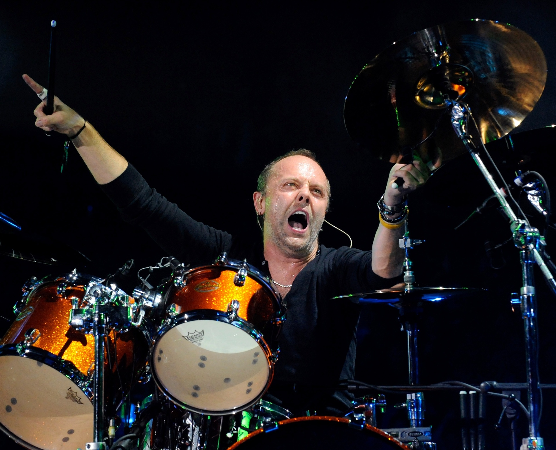 Fotos: Lars Ulrich, 50 anos: Veja caras e bocas do baterista do ...