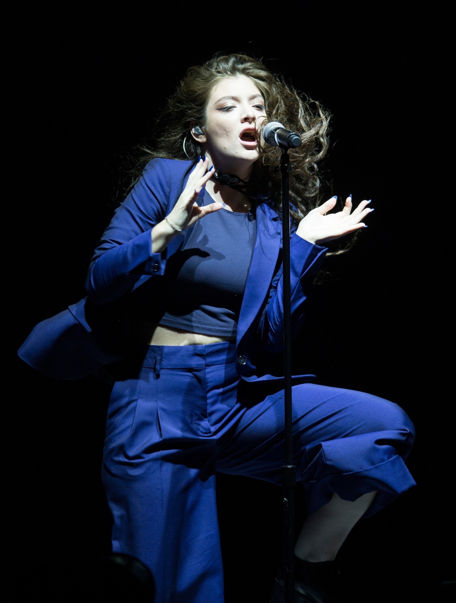Fotos: Lorde: Caras, bocas e seu poderoso bate-cabelo - 08/10/2014 ...