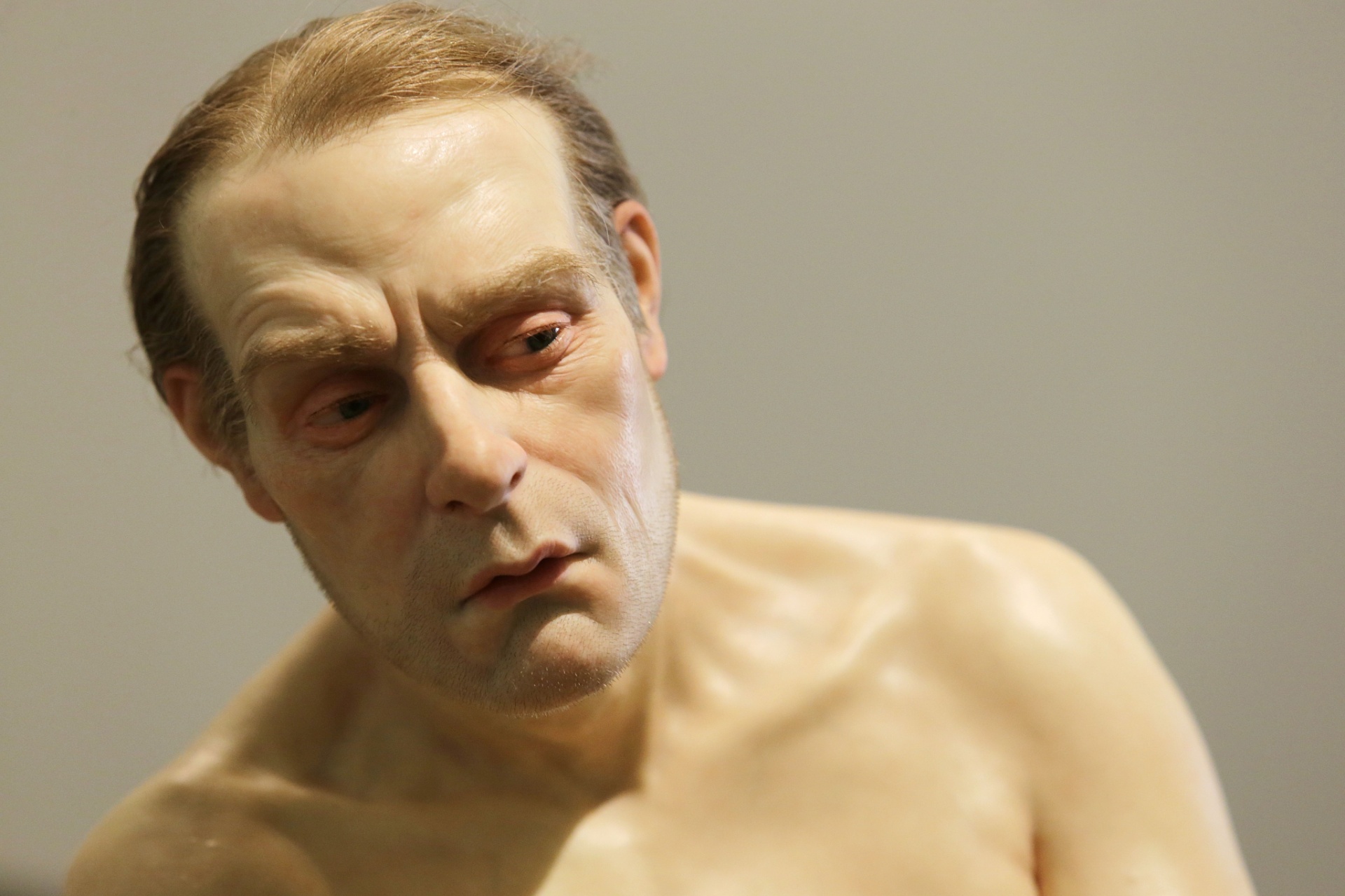 Público acima do previsto marca abertura da exposição de Ron Mueck em ...