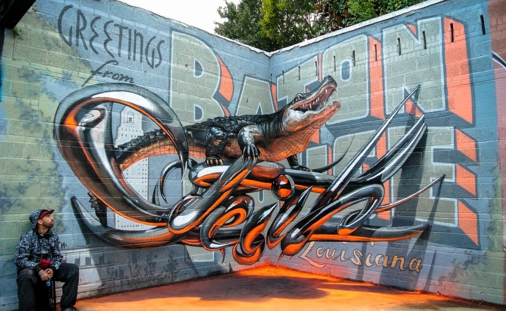 Novos formatos de graffiti em 3D testam os limites entre ilusão e ...