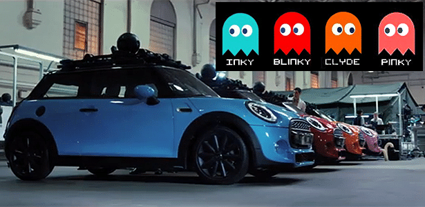 Mini Cooper vira fantasmas do Pac-Man no filme "Pixels"; assista - 28 ...