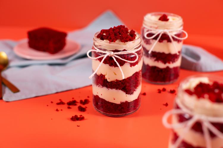 Bolo de pote Red Velvet: Receita, Como Fazer e Ingredientes