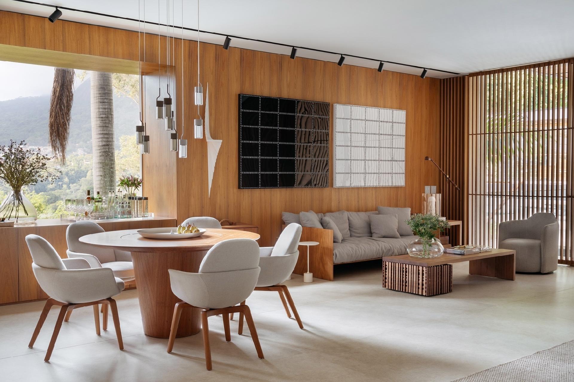 Fotos: Aconchego puro! Madeira e tons claros acendem decoração dessa ...