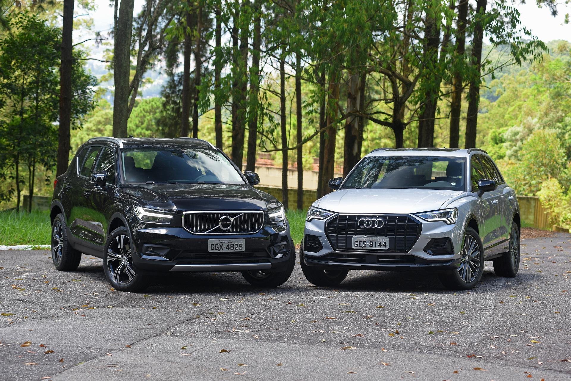 Audi Q3 x Volvo XC40: nova geração do SUV alemão encara rival famoso ...