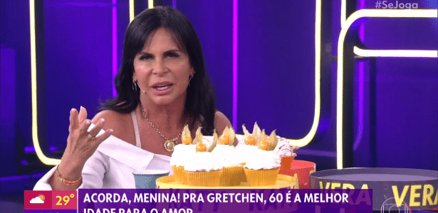 Gretchen diz que 60 anos é a melhor idade para o amor: "Estou madura ...