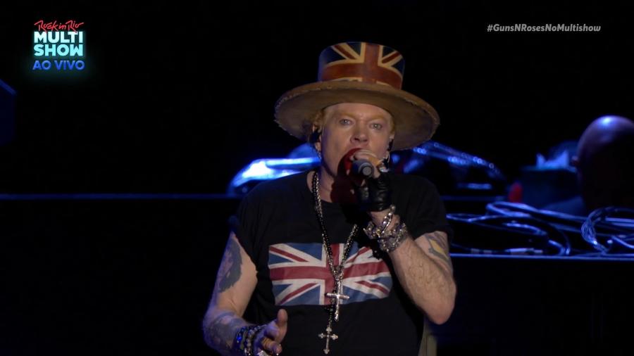 Rainha Elizabeth ganha homenagem do Guns N' Roses no Rock in Rio 2022