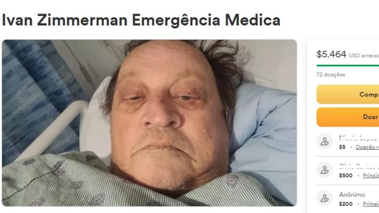 Ivan Zimmermann: ex-narrador da Band sofre acidente e é internado