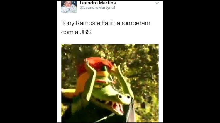 Tony Ramos rompeu com a Friboi - BOL Memes