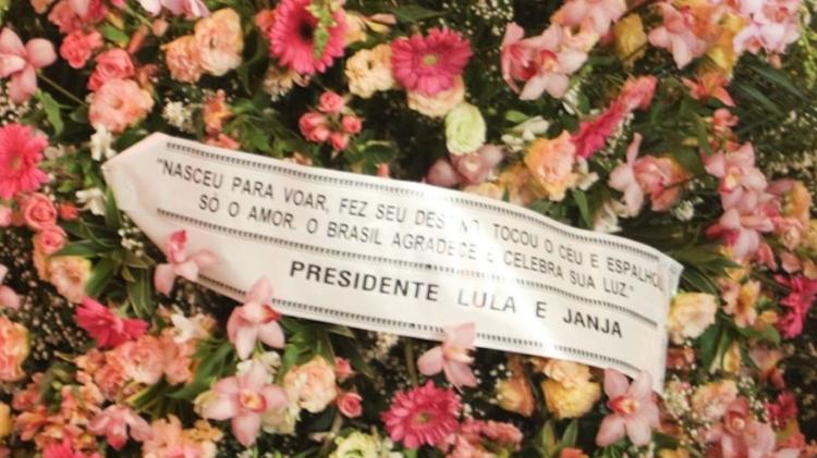 Janja marca presença no velório de Preta Gil
