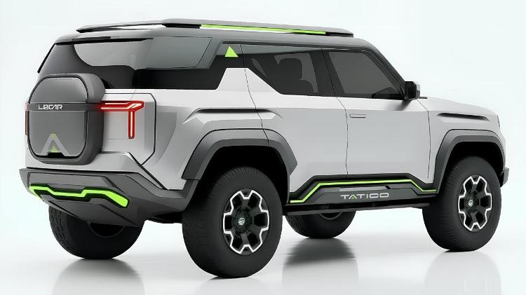 Brasileira Lecar exibe picape sem motor e promete estreia para 2027