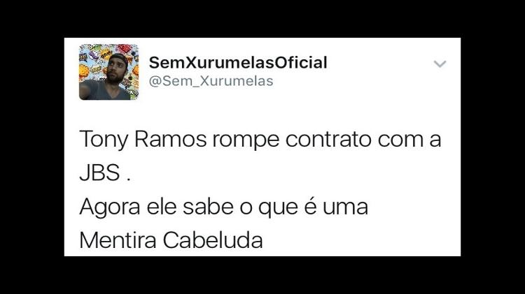 Tony Ramos rompeu com a Friboi - BOL Memes