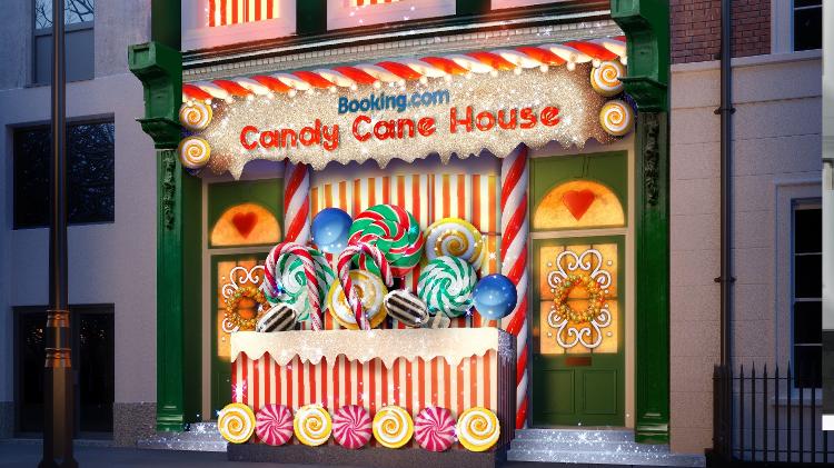 Hospedagem em casa de doces em Londres dá direito a guloseimas de Natal ...