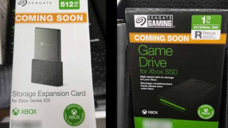 Xbox Series S e X: Seagate lançará expansão de SSD de 512GB e 1 TB