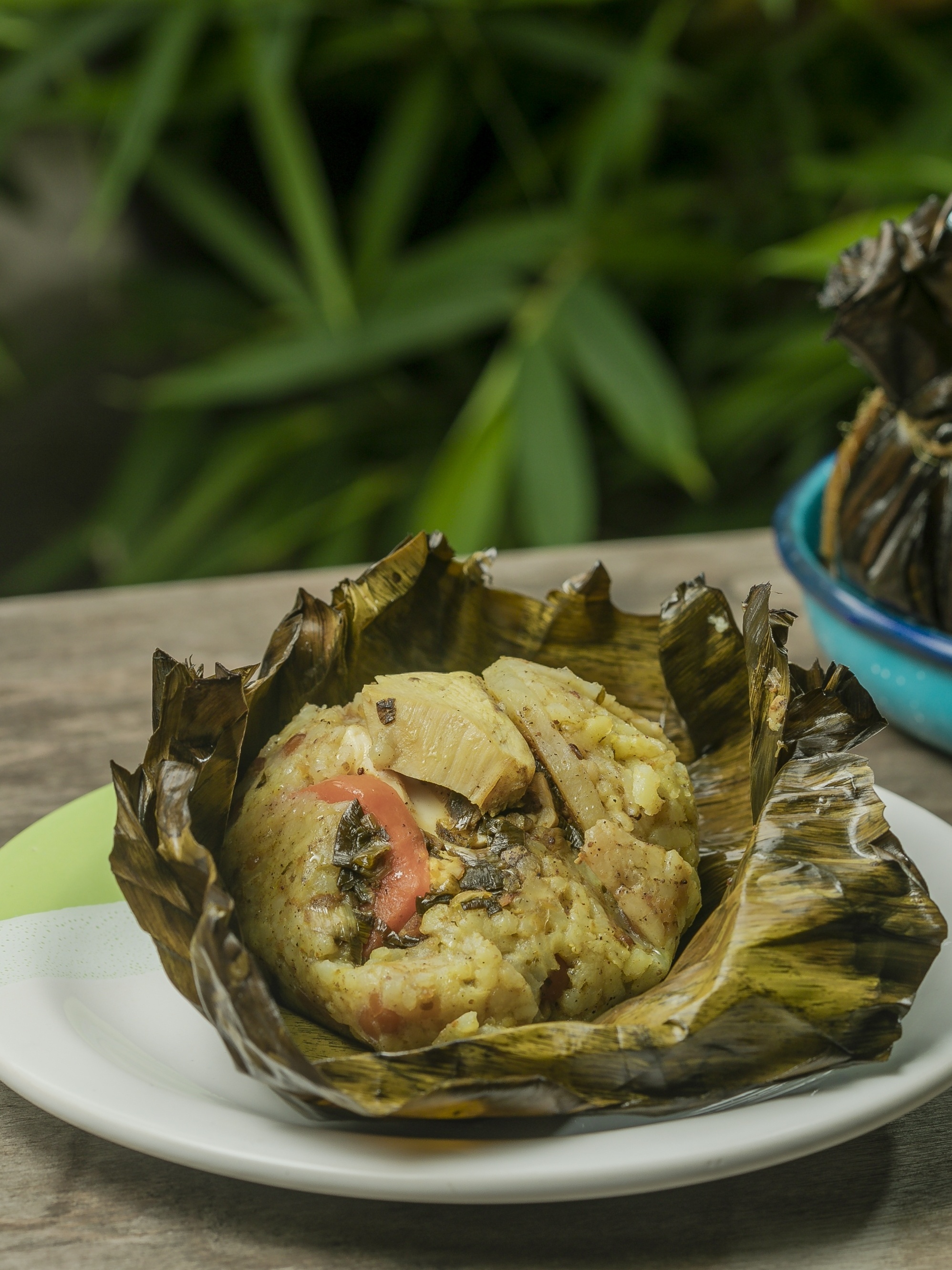 Tamales De Frango Caseiros Bolinho De Milho Recheado Com Frango