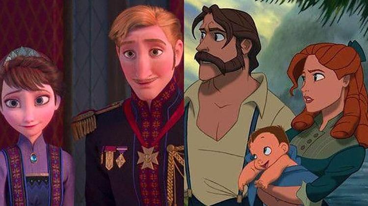 Você sabia que o Tarzan é irmão da Elsa e Anna, de "Frozen"? - 14/07 ...