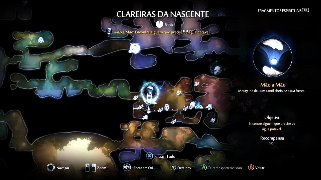 Ori and the Will of the Wisps: Como completar a quest que mostra todos ...