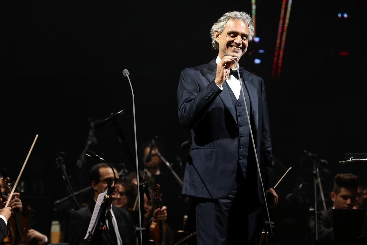 Fotos: Show de Andrea Bocelli no Allianz Parque, em São Paulo (12/10 ...