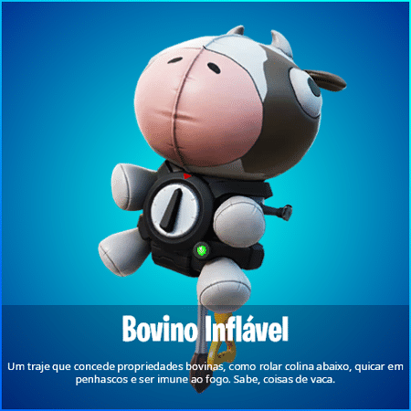 Fortnite: Bovinho Inflável chega ao jogo; veja como usar
