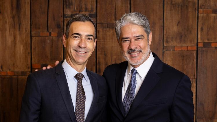William Bonner se despede do Jornal Nacional e passa bastão a César Tralli