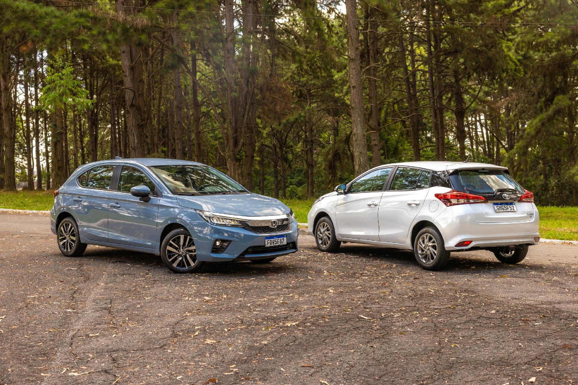 City x Yaris: qual o melhor hatch compacto premium do mercado?