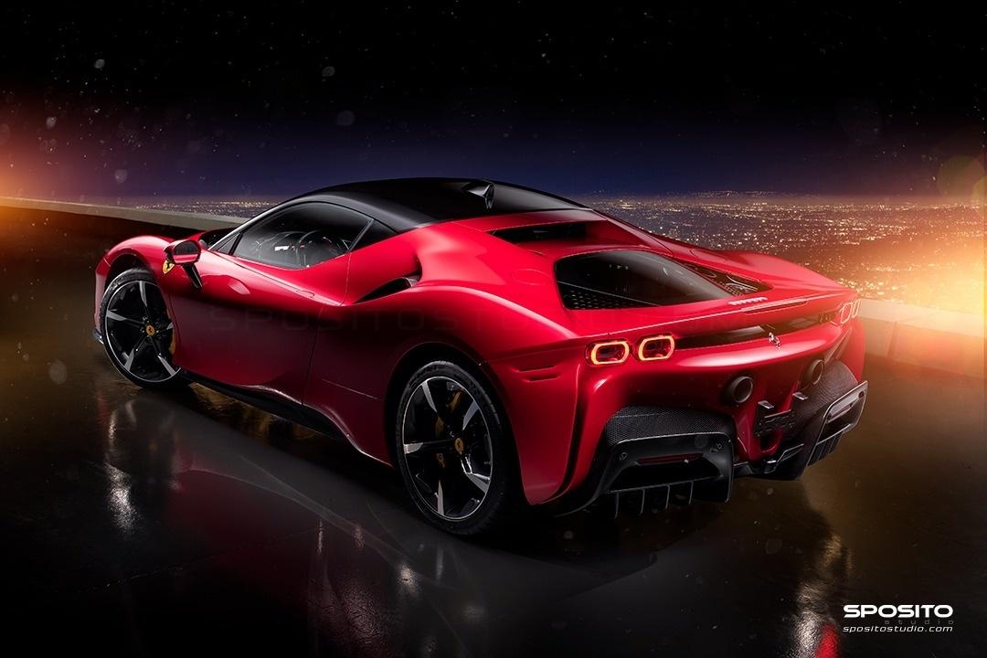 Fotos: Veja imagens da primeira Ferrari SF90 Stradale que chegou ao ...