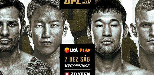 UFC 310: confira o card completo da noite