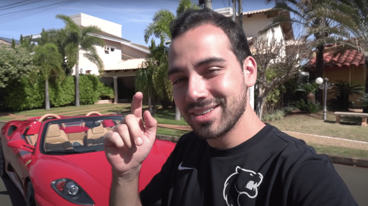 Luan PetrolHead desafia leis com Ferrari e põe até filha em risco