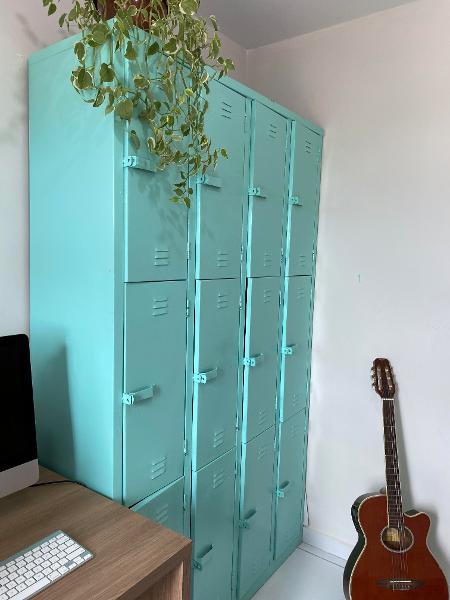 Armário locker: como decorar com beleza e praticidade