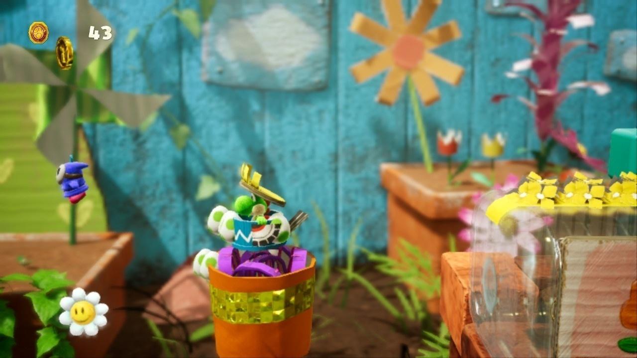 Fotos: "Yoshi's Crafted World" - Como conseguir todas as Smiley Flowers ...