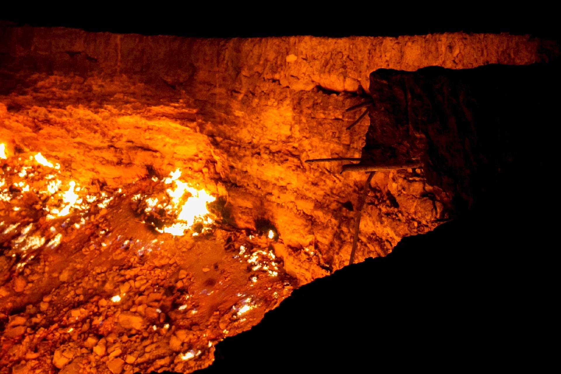 'Porta do Inferno': Cratera Darvaza, no Turcomenistão, será fechada