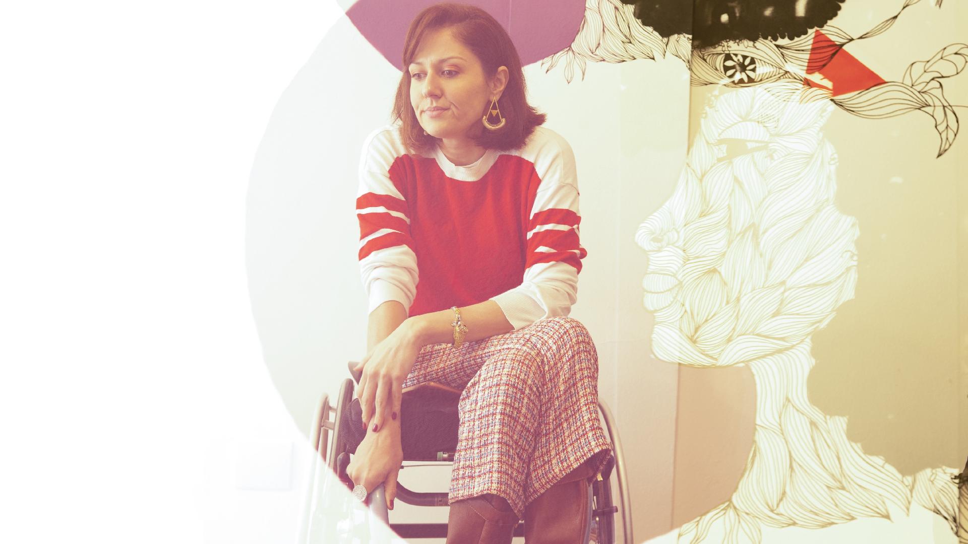 Michele Simões criou a plataforma "Meu corpo é real" para quebrar ...