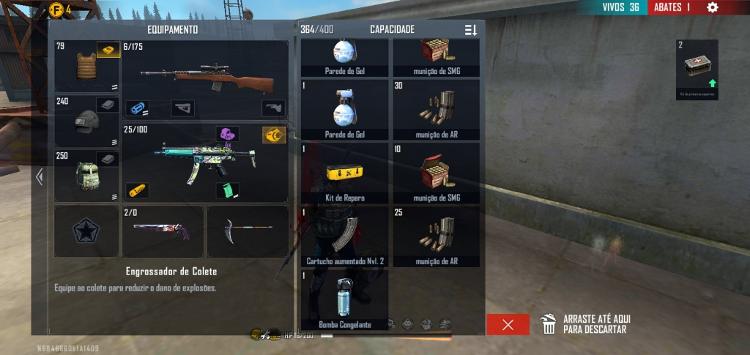 Free Fire: entenda o novo sistema de acessório de armaduras