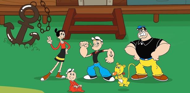 Popeye chega ao YouTube com espinafre orgânico e apito no lugar de ...