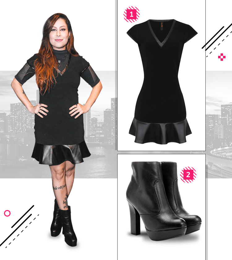 Pitty aposta no pretinho básico com pegada roqueira; tenha o seu por R ...