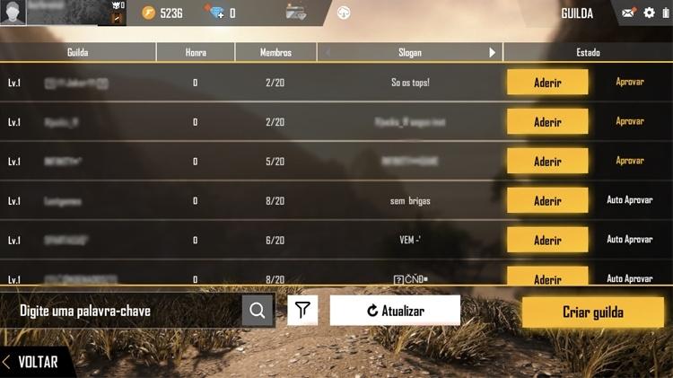 Guildas em Free Fire: como funcionam, como criar, quais as vantagens ...