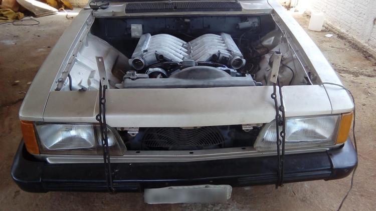 Nada de seis cilindros: Chevrolet Opala V12 existe e tem motor de BMW