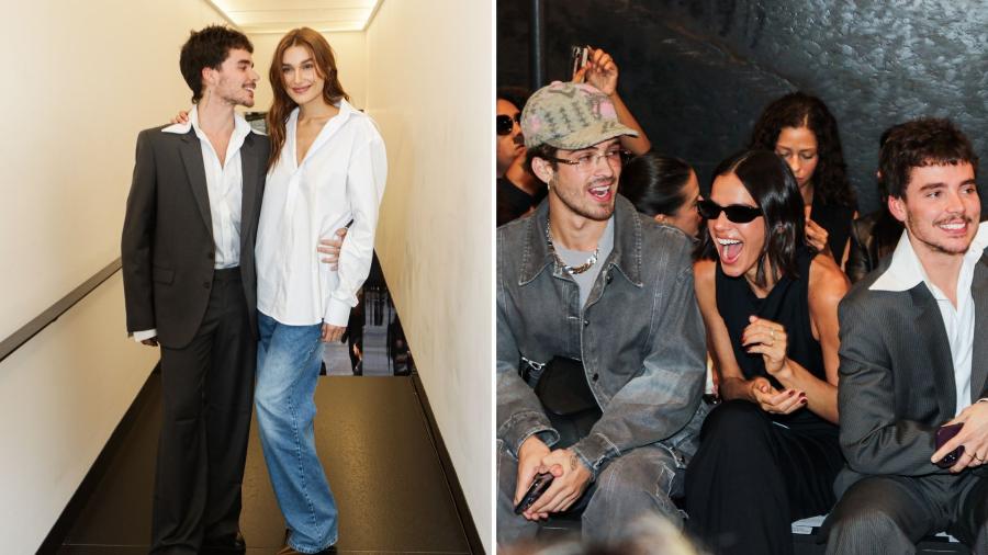 Marquezine, João Guilherme e famosos prestigiam desfile de Sasha
