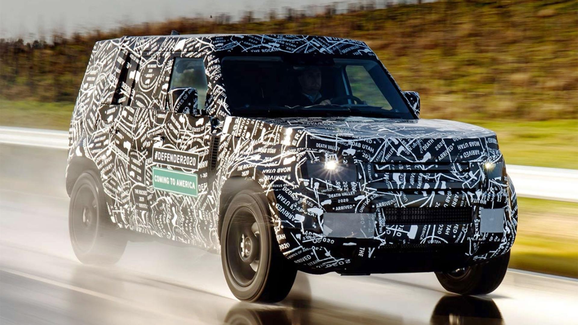 Novo Land Rover Defender no Brasil