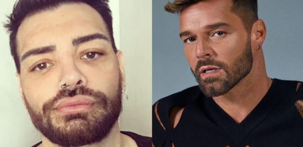 Ricky Martin: Ator passa faz plástica para se parecer com músico
